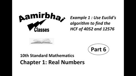 class 10 maths chapter 1 real numbers example 1 use euclid s