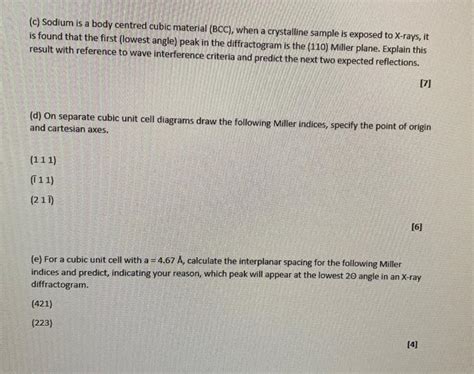 Solved F X Ray Coursework A In A Simple X Ray Chegg