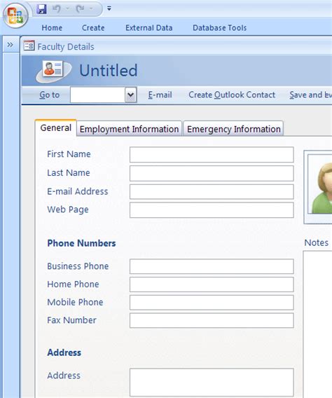 Microsoft Access Invoice Database Template Kaesg Blog