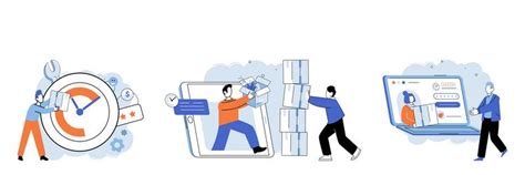 Business Process Effective Business Processes Are Vector Image