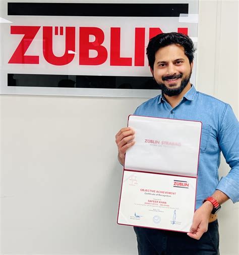 Safeer Khan On Linkedin Objective Achievementcertificate Of Recognition
