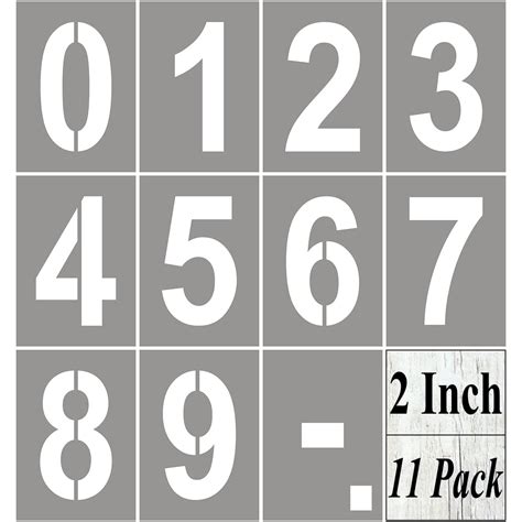 Number 2 Printable Stencil Printable Stencils