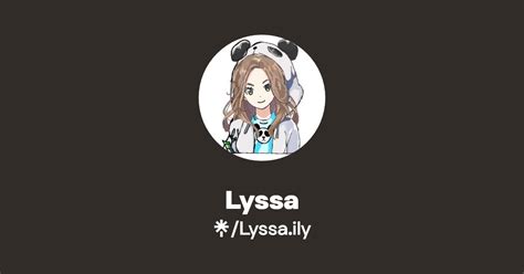 Lyssa Twitter Instagram Tiktok Twitch Linktree