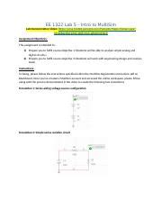 Introduction To MultiSim Analyzing Analog And Digital Circuits Course Hero