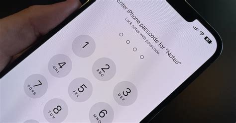 how to lock individual apple notes using your iphone s passcode