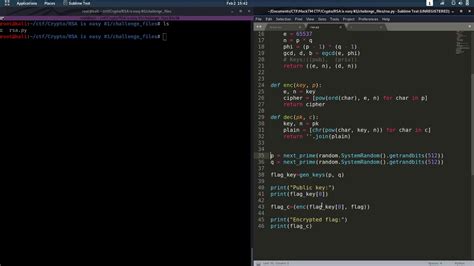 Crypto Rsa Is Easy 1 Hacktm Ctf Quals Walkthrough Youtube