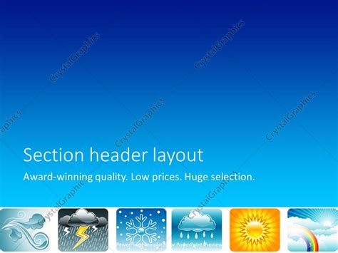Weather Template Ppt