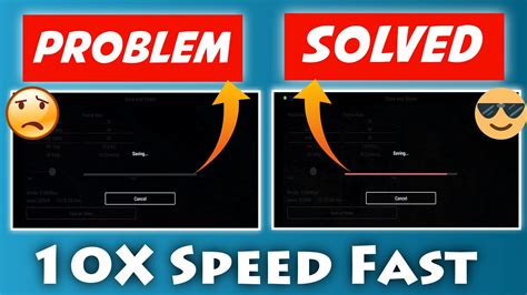 how to increase kinemaster exporting speed slow exporting problem