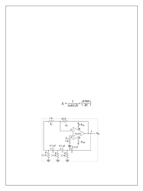 Phase Shift Oscillator Design Guide Pdf Science And Mathematics