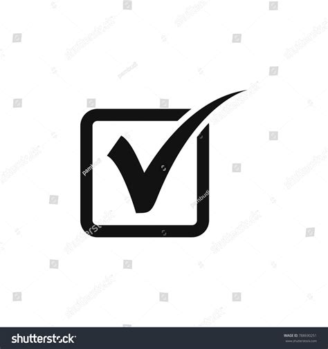 Check Check Mark Vector Icon Check Stock Vector Royalty Free Shutterstock