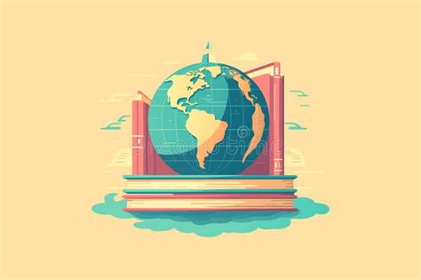 Abstract Knowledge And Education Concept Illustration Generative Ai Stock Illustration