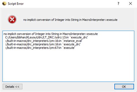 Drc For Misalignment — Klayout