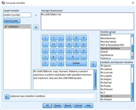 Spss Generate Random Number 03 Access Exceltips