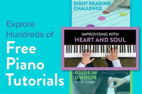 Free Piano Tutorials 400 Videos Easy Beginner To Intermediate