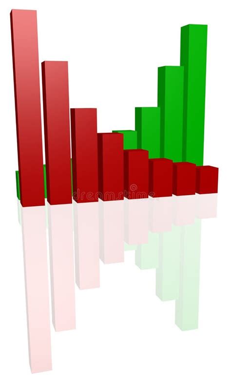 Two Computer Generated Graphs Stock Illustration Illustration Of