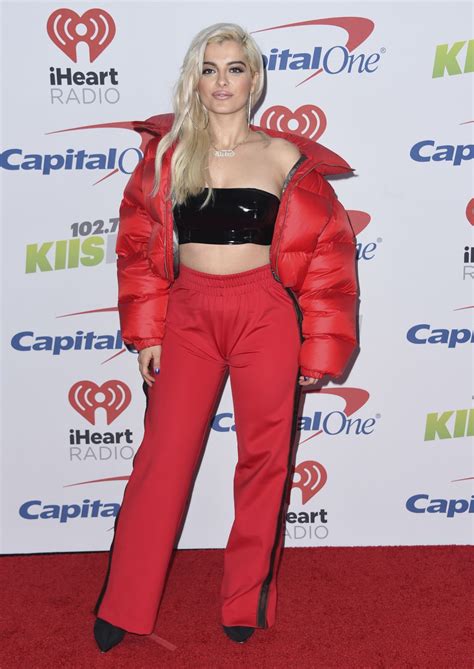 Bebe Rexha And Sofia Carson At Kiis Fms Jingle Ball In Los Angeles 12 01 2017 Hawtcelebs