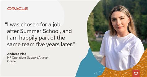 Ben Greenberg On Linkedin Oracle Romanias Summer School Didnt Just Help Andreea Find Her