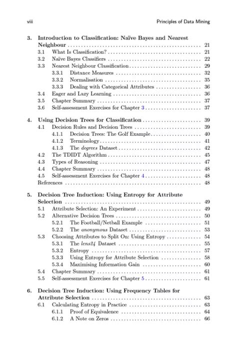 Principles Of Data Mining