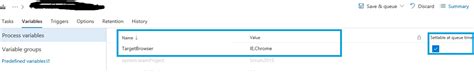 Azure Devops Read A User Input While Queue A Vsts Build Stack Overflow