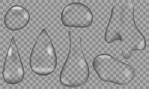 Translucent Liquid Bubble Shape Refraction 41422084 Vector Art At Vecteezy