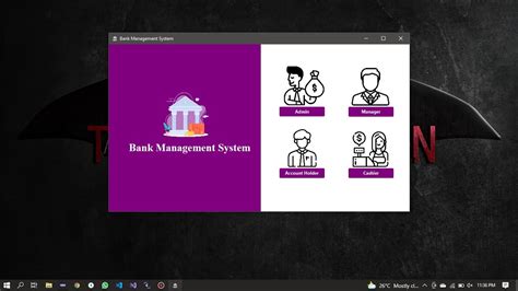 Bank Management System Javafx Full Project Youtube