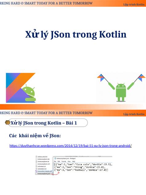83 X Lý Json Trong Kotlin Pdf