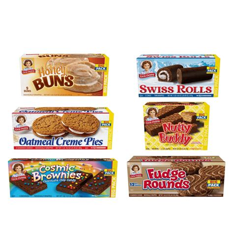 Little Debbie Variety Pack 5 Pack Little Debbie Mega Sized Cakes