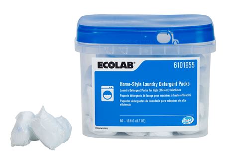 Home Style Packs Laundry Detergent Ecolab