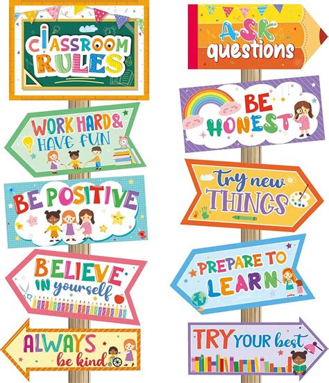 Positive Classroom Rules Examples