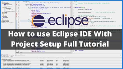 How To Use Eclipse Ide With Project Setup Full Tutorial Eclipse