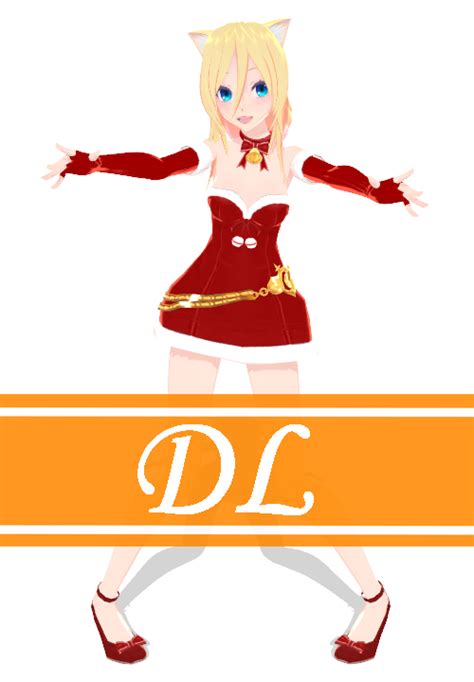 Mmd Vocaloid Tda Lily Christmas Dl By Angel On Deviantart