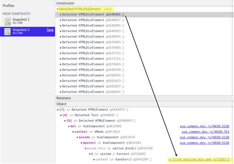 possible memory leak · issue 137 · ndelvalle v click outside · github