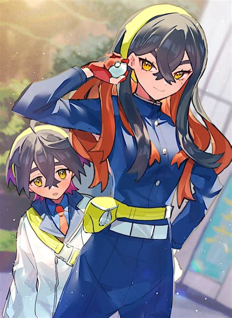 Kieran And Carmine Pokemon And 1 More Drawn By Morihayashi Danbooru