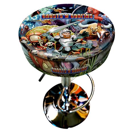 arcade stool 04 ghost n goblins rex arcade