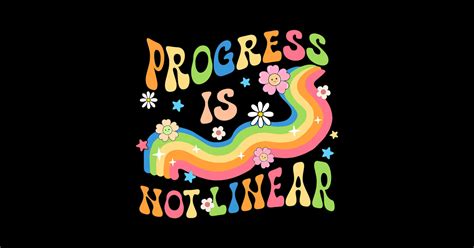 Progress Is Not Linear Sped Ed Special Education Teacher Gift For Men Women Teacher Sticker