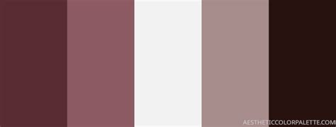 Mauve Color Palette Aesthetic Color Palette