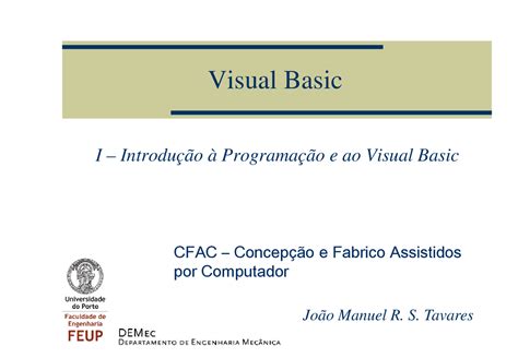 Visual Basic Módulo 1 Docsity