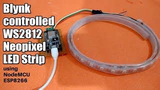Controlling Ws Neopixel Led With Esp Using Blynk App Iot Design Mp Mp Download