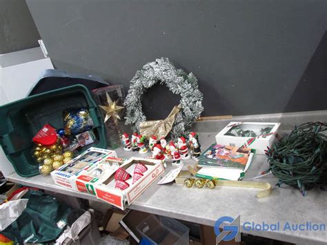 Assorted Christmas Decorations