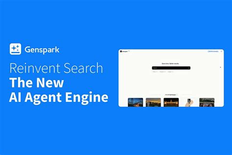 Genspark Ai 혁신적인 Ai 에이전트 엔진