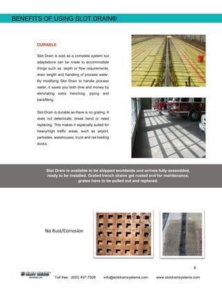 Slot Drain Systems Submittal Pdf