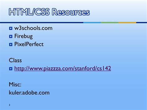 Ppt Html And Css An Introduction With Ivan Lee Powerpoint Presentation Id3513893