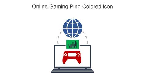 Online Gaming Ping Colored Icon In Powerpoint Pptx Png And Editable Eps Format PPT Sample