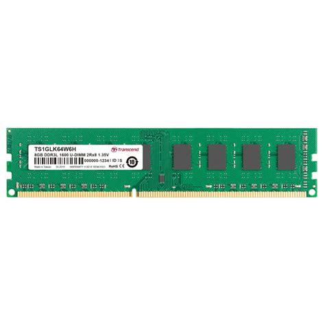 Transcend 8gb Ddr3l 1600 Low Voltage Desktop U Dimm 15v135v 2rx8 Ram Tech It Transcend 8gb Ddr3l 1600 Low Voltage Desktop U Dimm 15v135v 2rx8 Ram Tech It