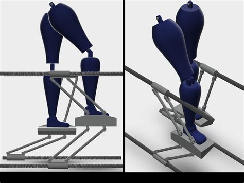 Cad Geometric Model Of A Gait Retraining System Based On Two 2 Prr Download Scientific Diagram