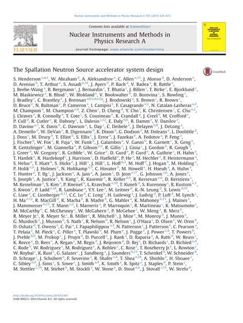 Pdf The Spallation Neutron Source Accelerator System Design