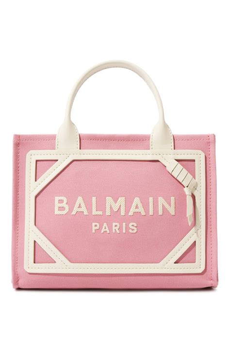 Женская розовая сумка b-army BALMAIN купить в интернет-магазине ЦУМ ...