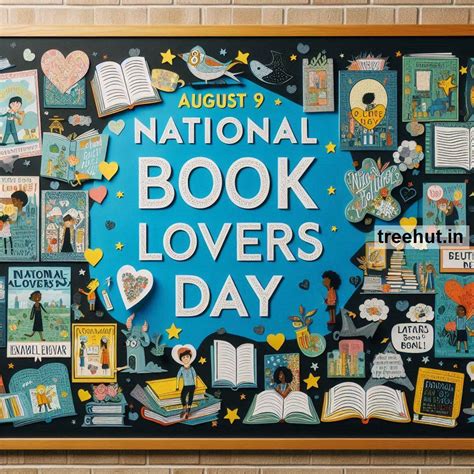 August 9 National Book Lovers Day Bulletin Board Ideas And Classroom