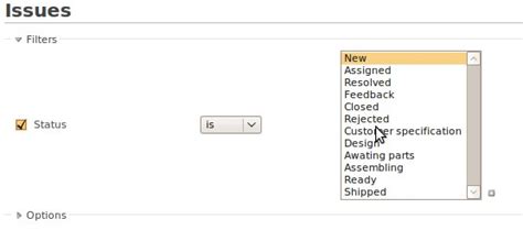 Defect 5385 Status Filter Should Show Statuses Related To Project