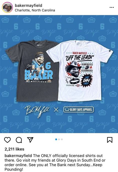 Baker Drops Official Week 1 Merch Rpanthers